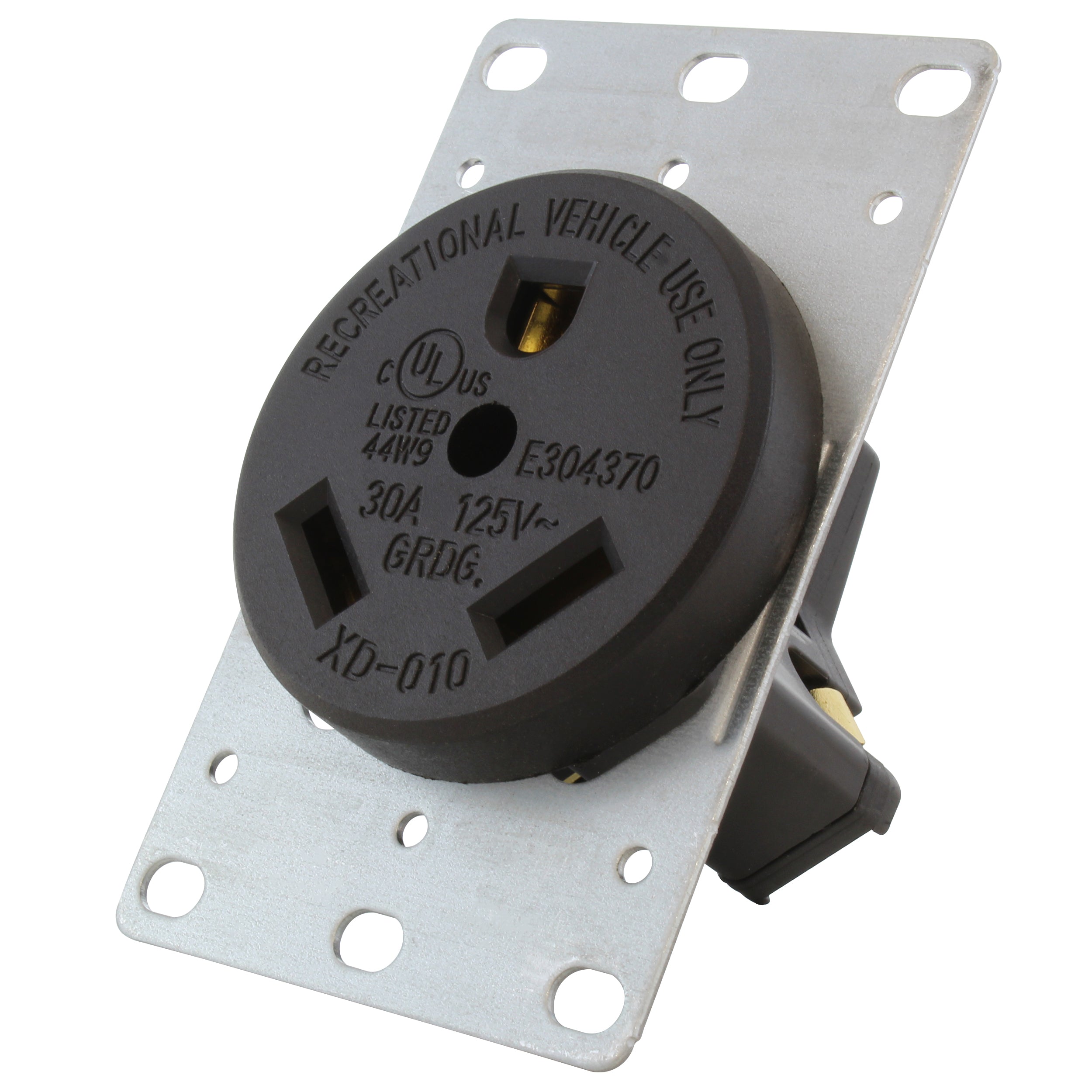 AC WORKS® [ASOUTT30R] 30A 125V TT-30R Outlet ETL Listed – AC Connectors