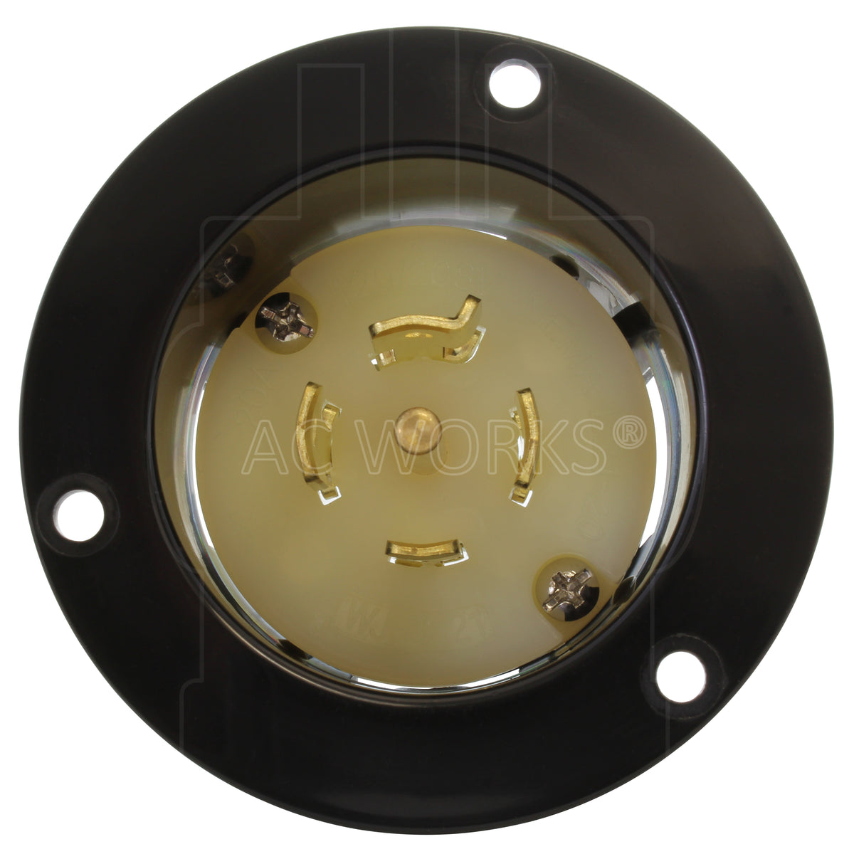 AC WORKS® [ASINL2120P] NEMA L21-20P 20A 3-Phase 120/208V 3PY, 5-Wire L ...