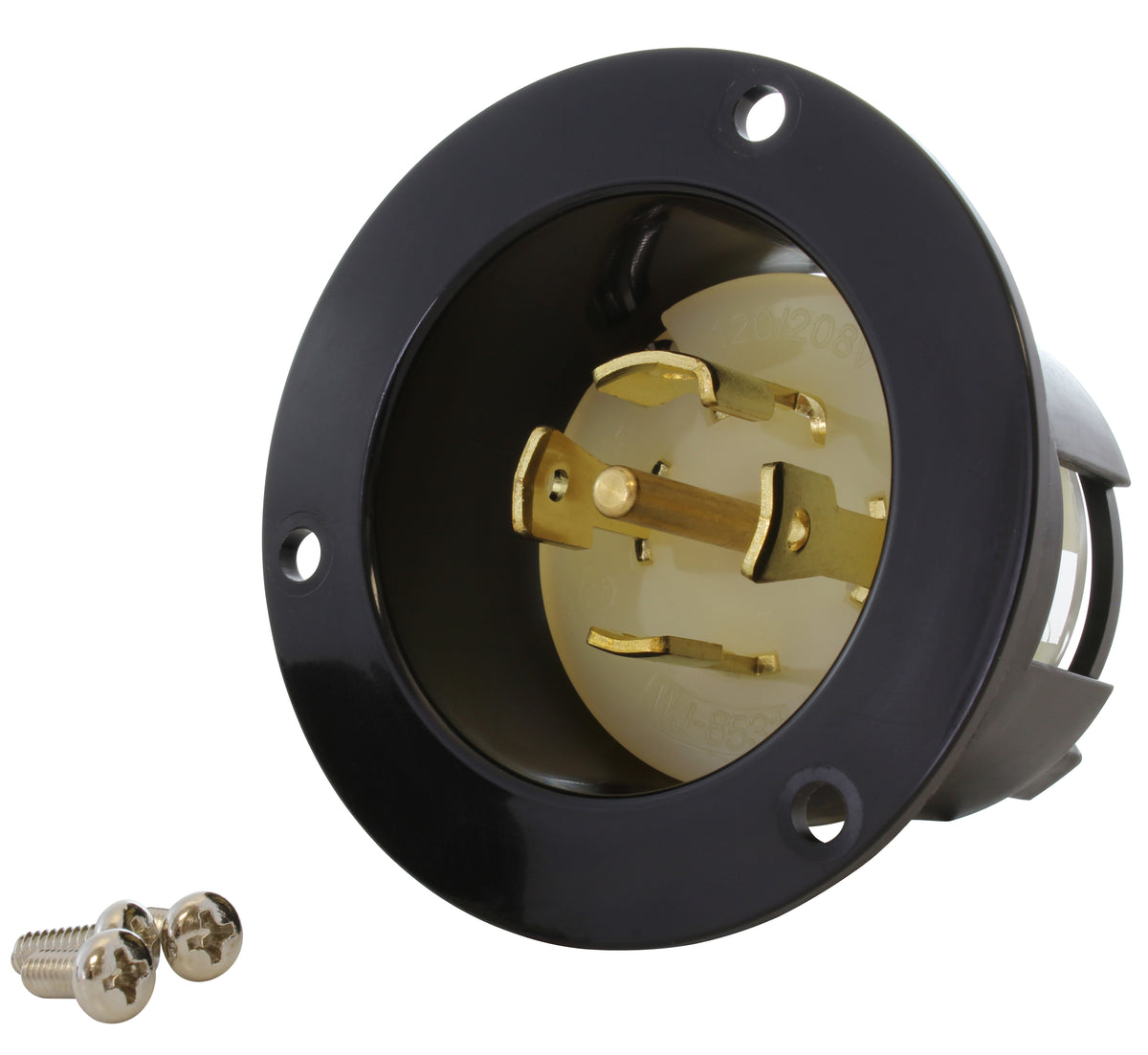 AC WORKS® [ASINL2130P] NEMA L21-30P 30A 3-Phase Y 120/208V 3PY, 5-Wire ...