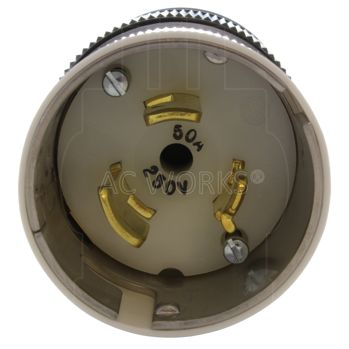 AC WORKS® [CS8265] California Standard CS8265 50A 250V 3-Wire Locking ...