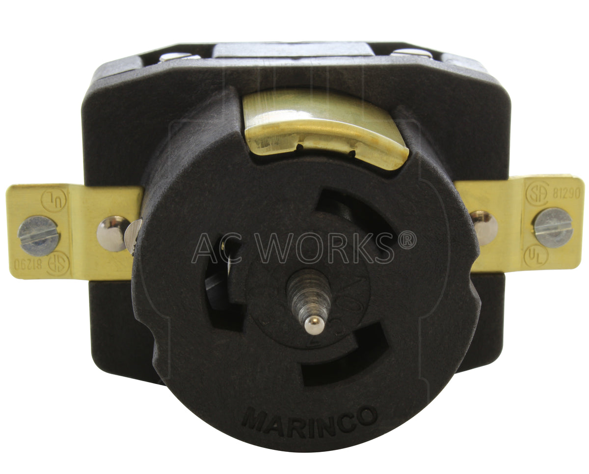 California Standard CS8369 50A 125/250V 4-Prong Locking Receptacle – AC ...
